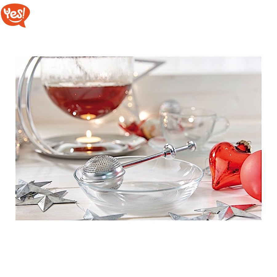 Colino da tè in acciaio inox | Logo Personalizzato | Da 6,93€