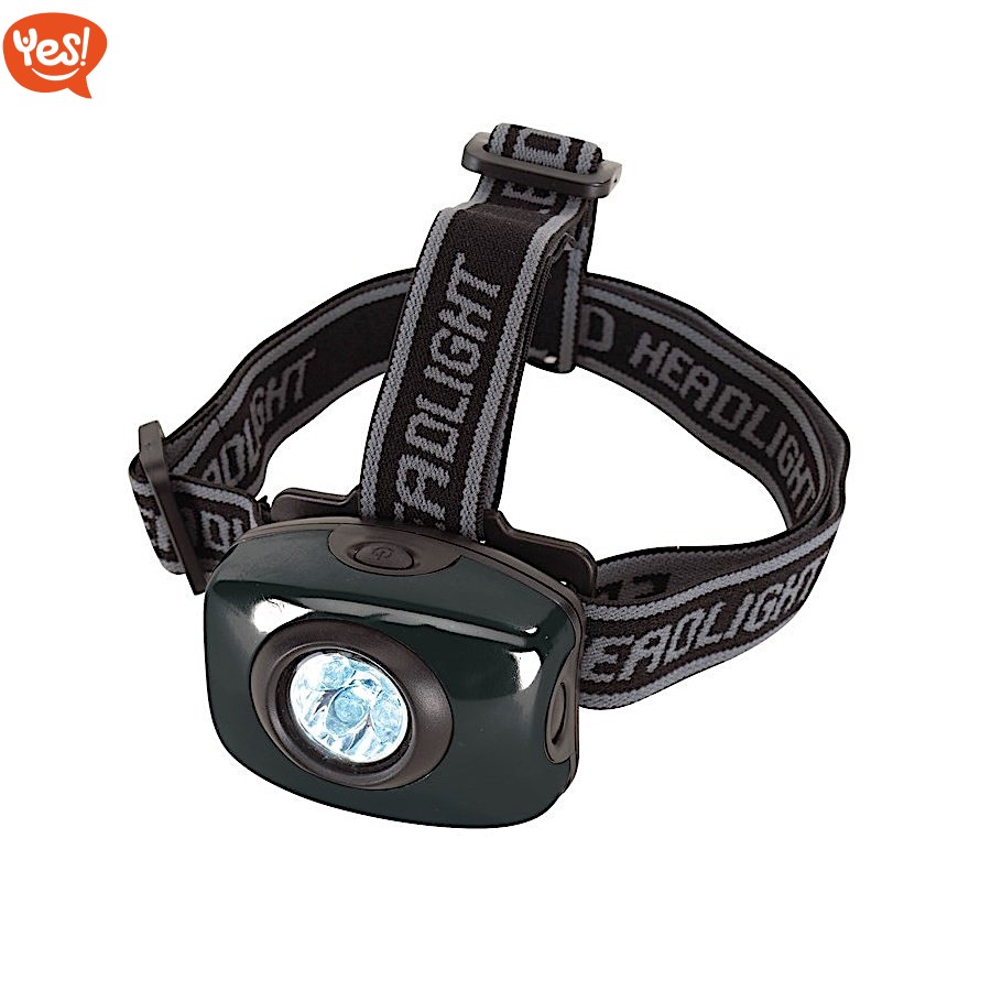 Torcia da fronte a 5 led | Logo Personalizzato | Da 8,00€