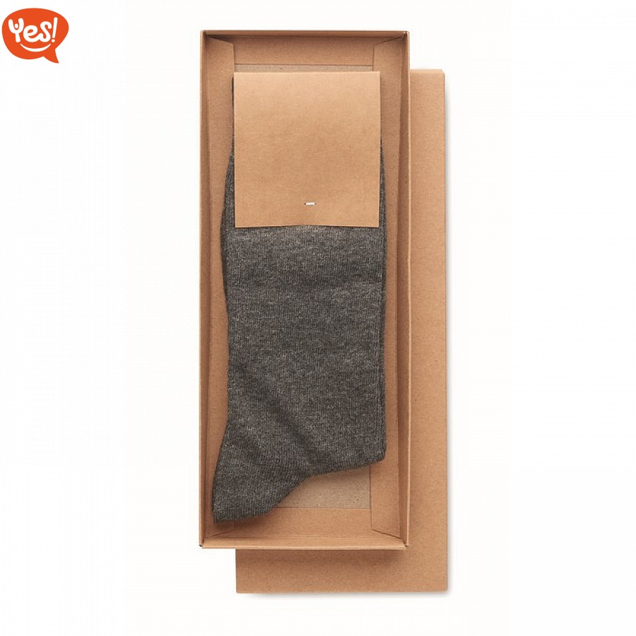 Calzini ecologici da uomo | Logo Personalizzato | Da 1,63€