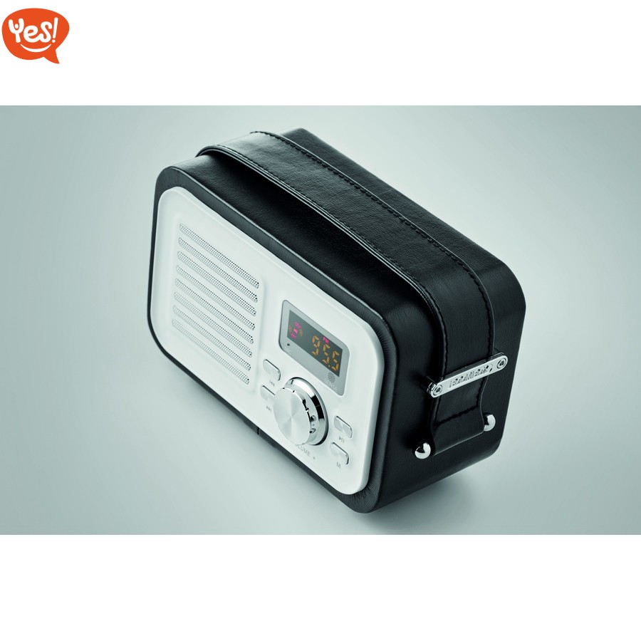 Cassa speaker retro bluetooth | Logo Personalizzato | Da 49,26€