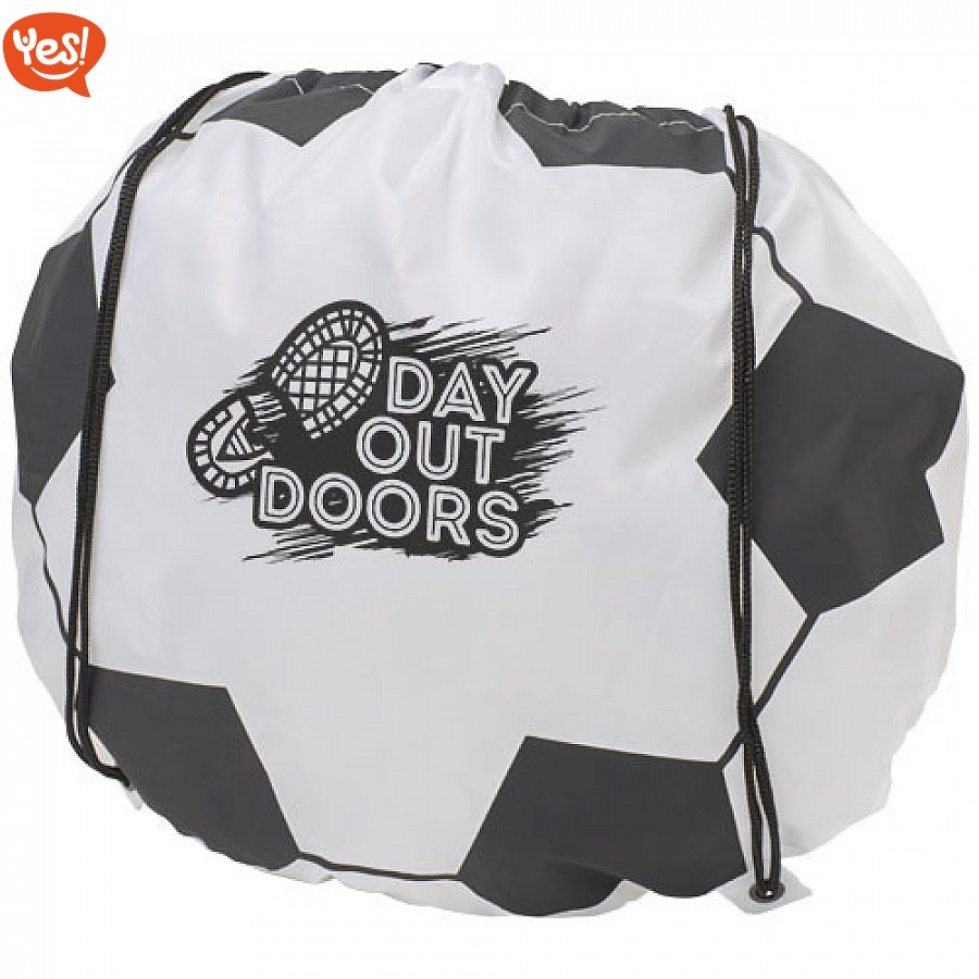 Sacca a forma di pallone da calcio | Logo Personalizzato | Da 1,63€