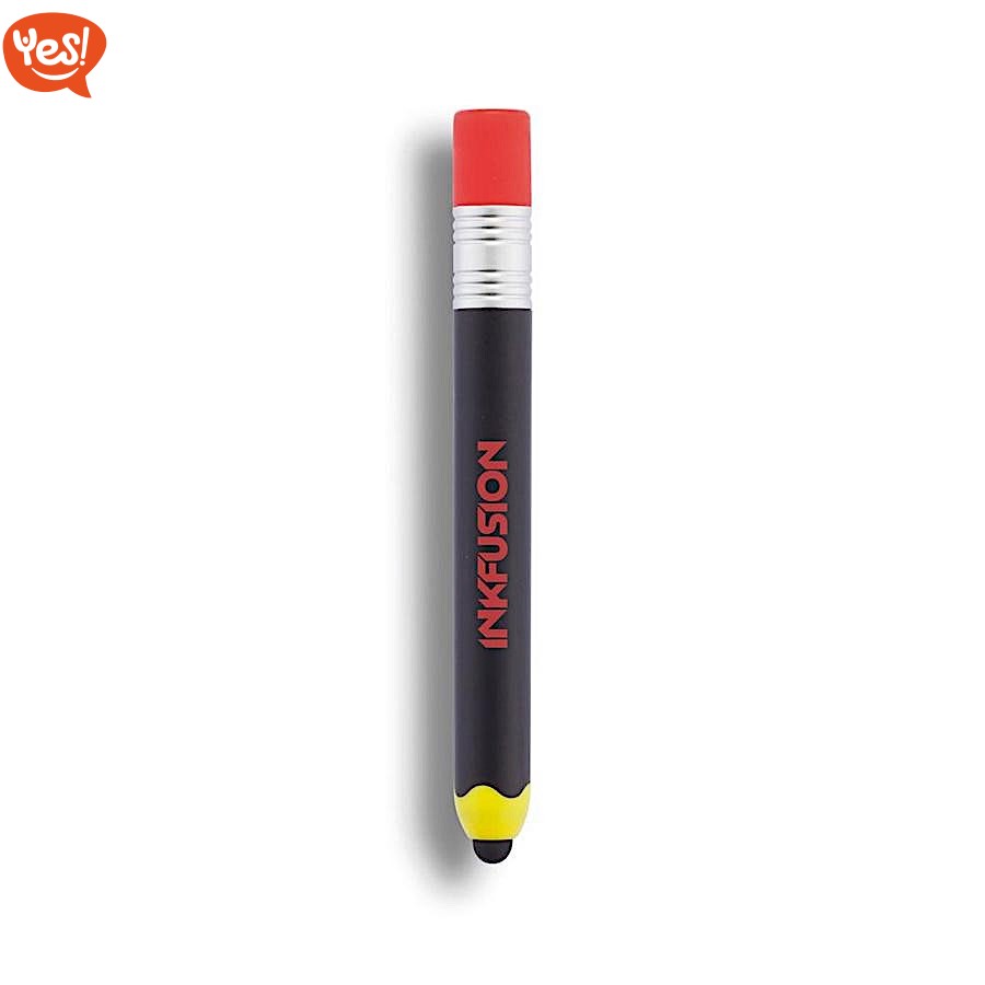 Penna touchscreen a forma di matita | Logo Personalizzato | Da 0,71€