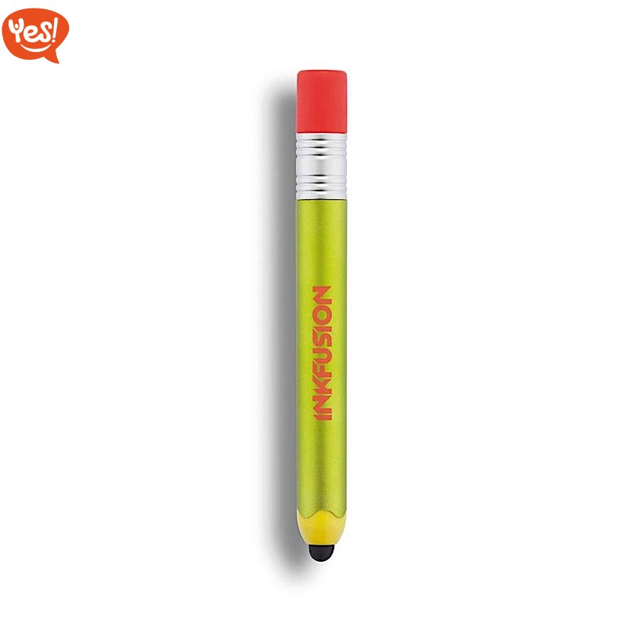 Penna touchscreen a forma di matita | Logo Personalizzato | Da 0,71€