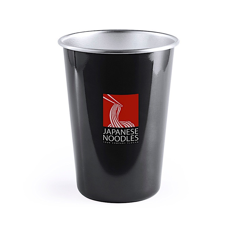 Bicchiere in acciaio inox colorato | Logo Personalizzato | Da 3,75€