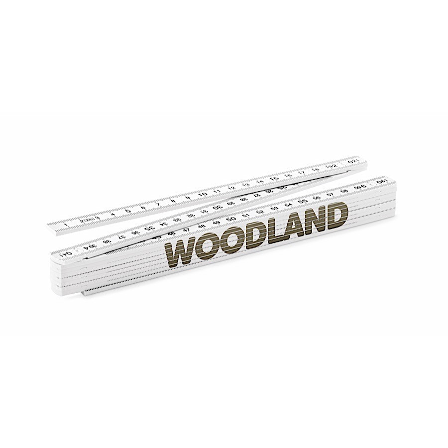 Metro per carpentieri pieghevole 2 metri | Logo Personalizzato | Da 2,96€